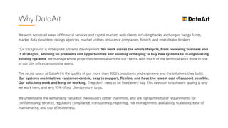 DataArt Financial Services and Capital Markets | PPT