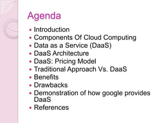 Data as a service | PPTX