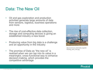 Data as the New Oil: Producing Value in the Oil and Gas Industry | PDF