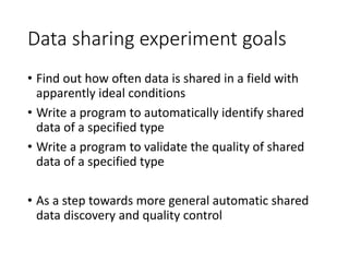 Data availability Study | PPTX