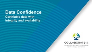 Collaborate 2018: How to Get Cross Functional Reporting with an ...