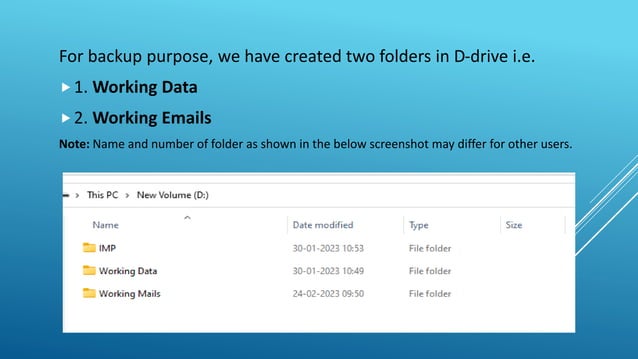 Data backup and recovery process | PPT