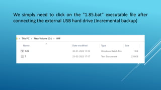 Data backup and recovery process | PPT