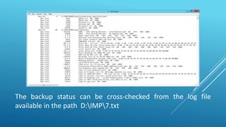 Data backup and recovery process | PPT