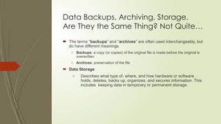 Data backup and storage Training-LP300.pptx