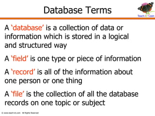 Database | PPT