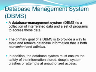 Databaselpu | PPTX | Databases | Computer Software and Applications