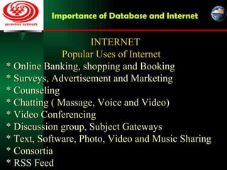 Importance of Database in Library | PPT