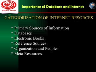 Importance of Database in Library | PPT