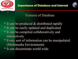 Importance of Database in Library | PPT