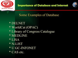 Importance of Database in Library | PPT