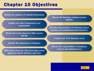 Database | PPT | Databases | Computer Software and Applications