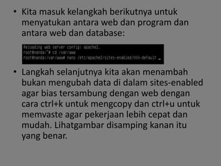 Langkah langkah membuat Database | PPTX