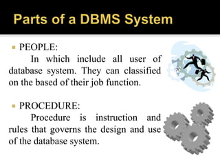 DBMS Database Management System | PPTX