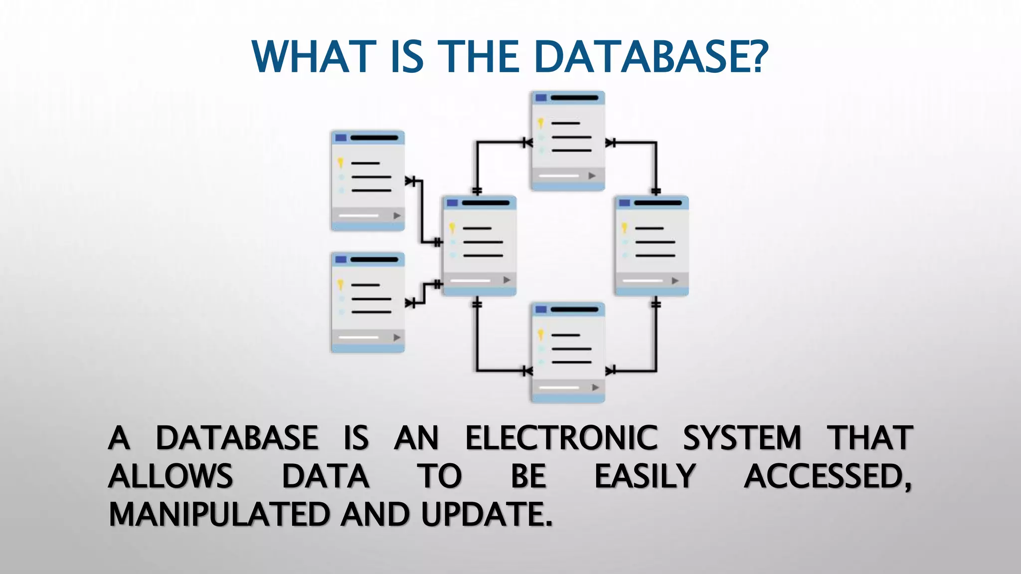 Introduction - Database (MS Access) | PPT Introduction - Database (MS Access) | PPT
