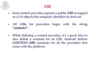 Android Database | PPT