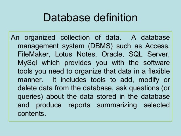 Database An Introduction 