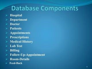 Database Entity Relationship Diagram (ERD) Presentation | PPTX