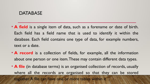 INTRODUCTION TO DATABASE............pptx