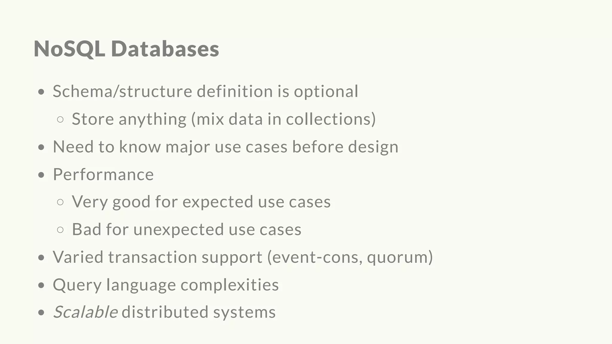 Database Systems - A Historical Perspective | PDF