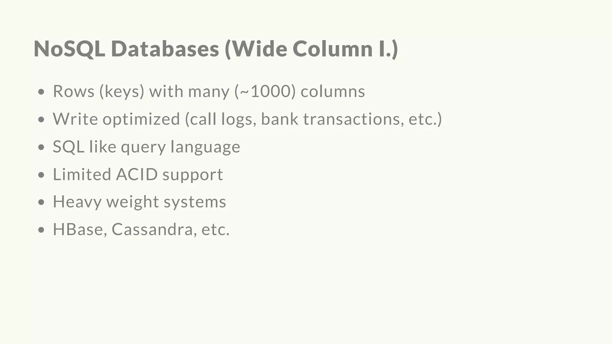 Database Systems - A Historical Perspective | PDF