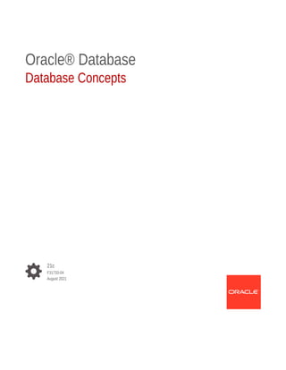 database-concepts for oracle aasdaasdasadsa | PDF