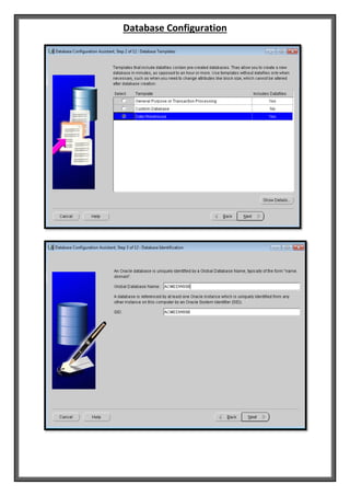 Database Configuration | PDF