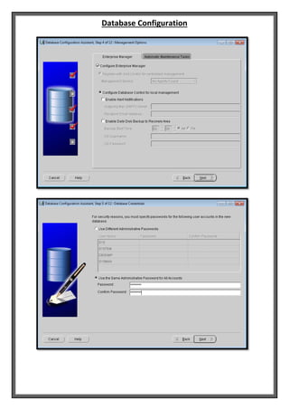 Database Configuration | PDF