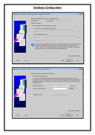 Database Configuration | PDF