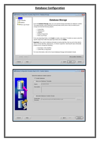 Database Configuration | PDF