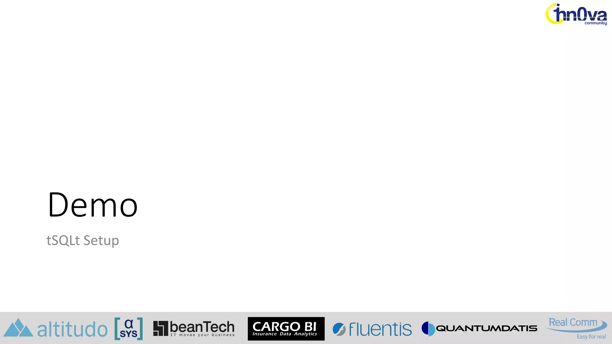 Database Development Unit Test With Tsqlt Ppt