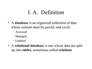 Database driven web pages | PPT