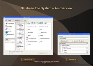 Database File System | PPT
