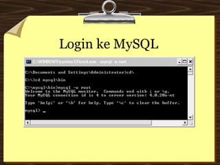 Database MySql | PPT