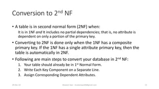 Database - Normalization | PPTX