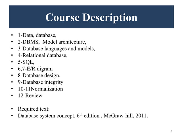 Database part1- | PPT