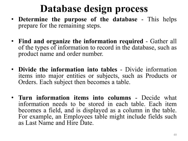 Database part1- | PPT