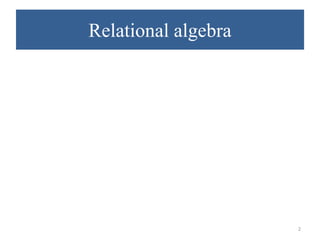 Database part2- | PPTX | Databases | Computer Software and Applications
