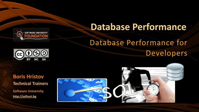 Database Performance | PPTX