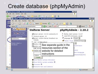 Database presentation | PPT