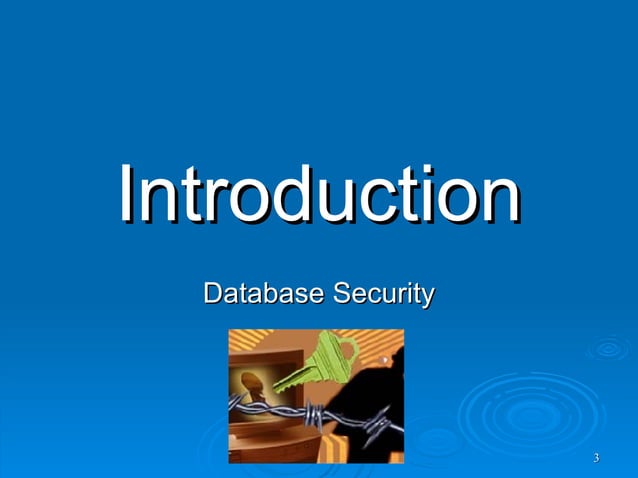 Database Security Ppt