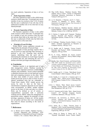 database-security-access-control-models-a-brief-overview-IJERTV2IS50406.pdf | Operating Systems ...
