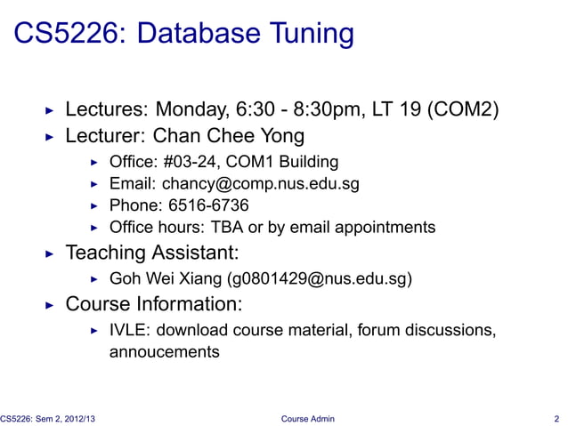 database slide 1 | PPT