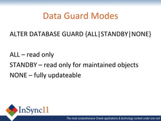 Database & Technology 1 _ Milina Ristic _ Why use oracle data guard.pdf