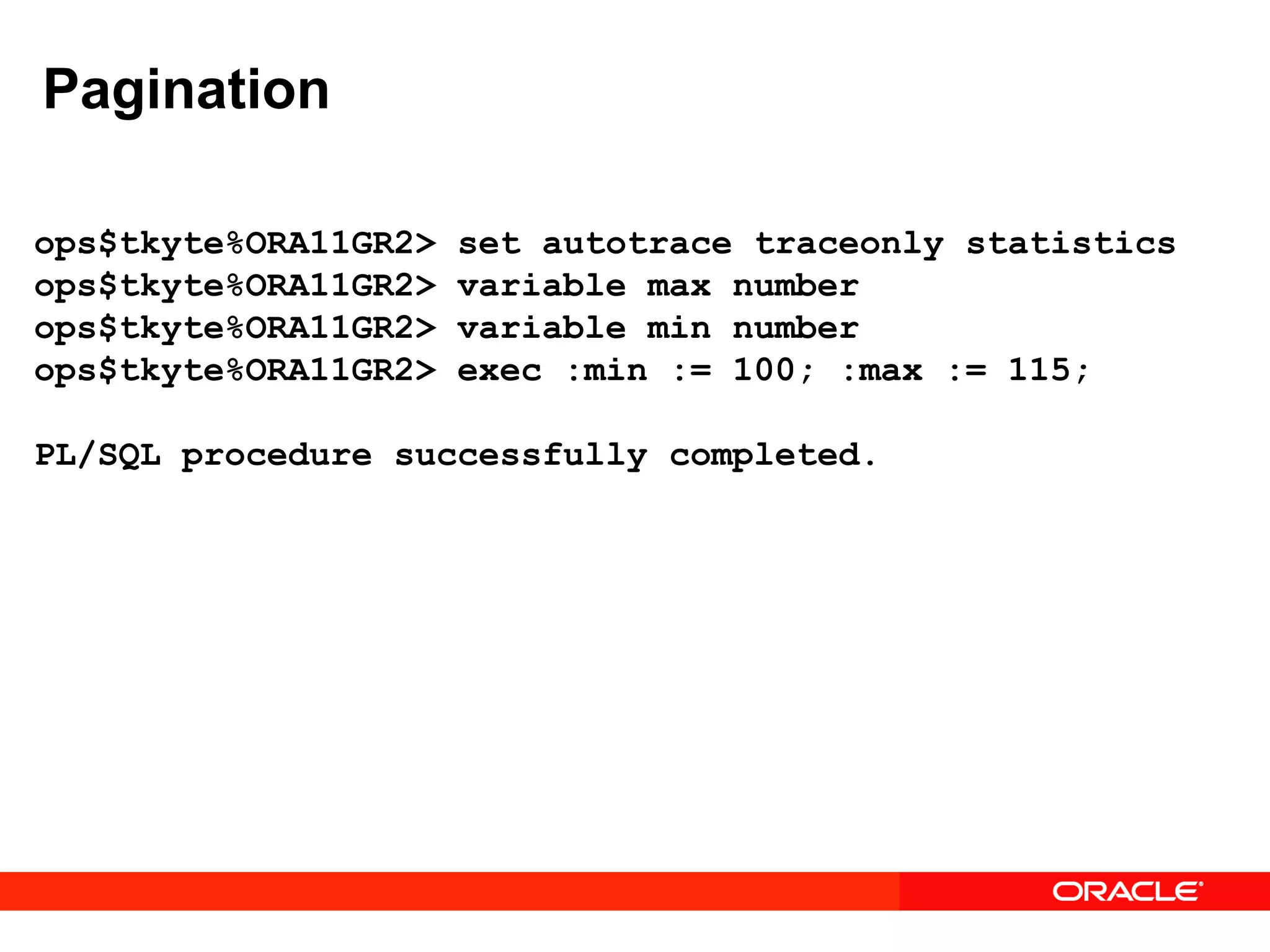 Database And Technology 1 Tom Kyte Sql Techniques Pdf