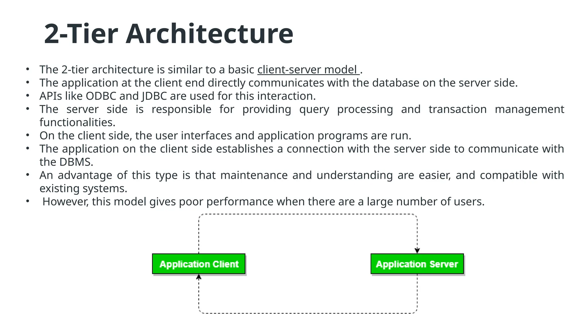 Database 1 tier, 2 tier, 3 tier architectures.pptx