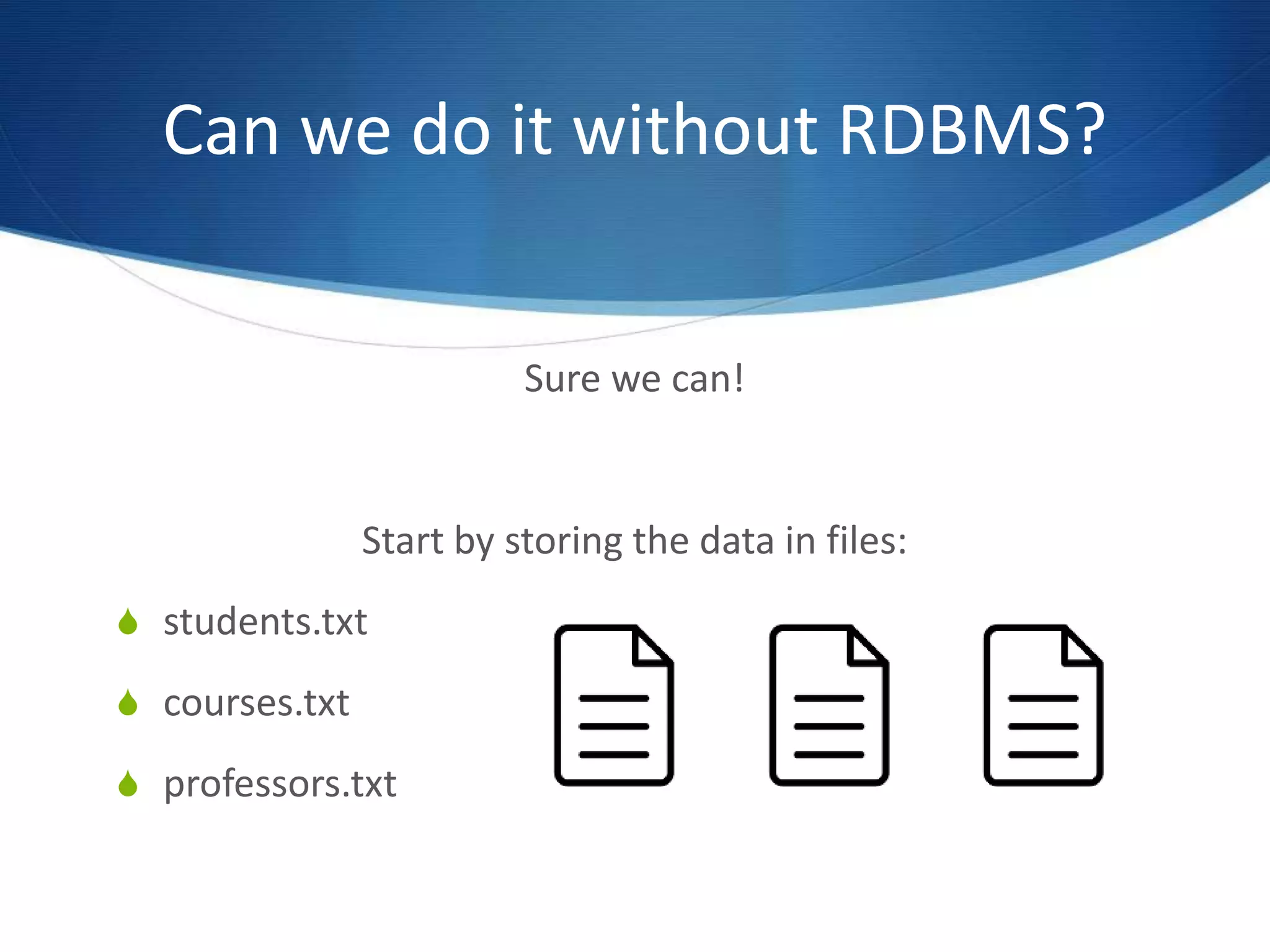 RDBMS | PPT