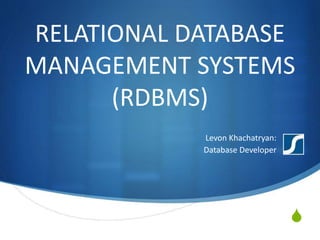RDBMS | PPTX