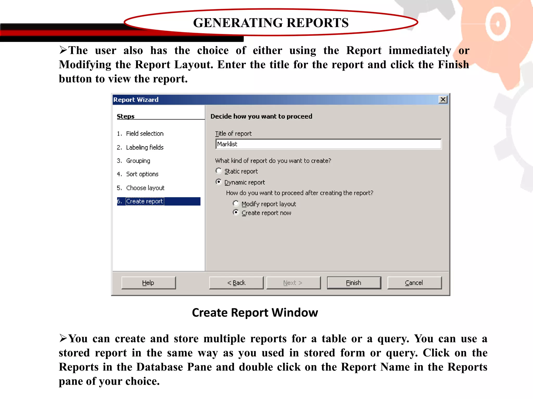 Working with Star Office Base - R.D.Sivakumar | PPTX