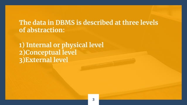 Database Abstraction Pptx Databases Computer Software And